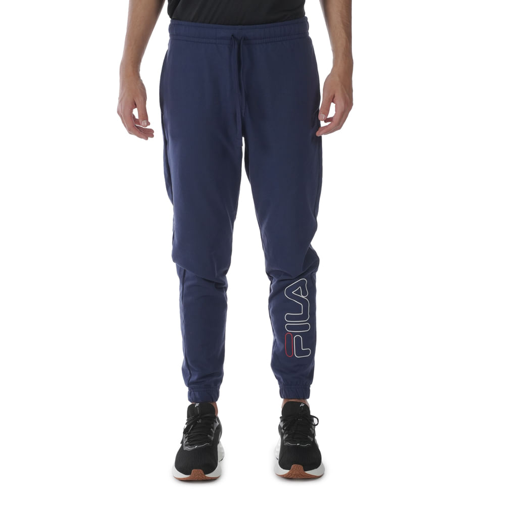 Calça Masculina Fila Basic Outline Light Marinho