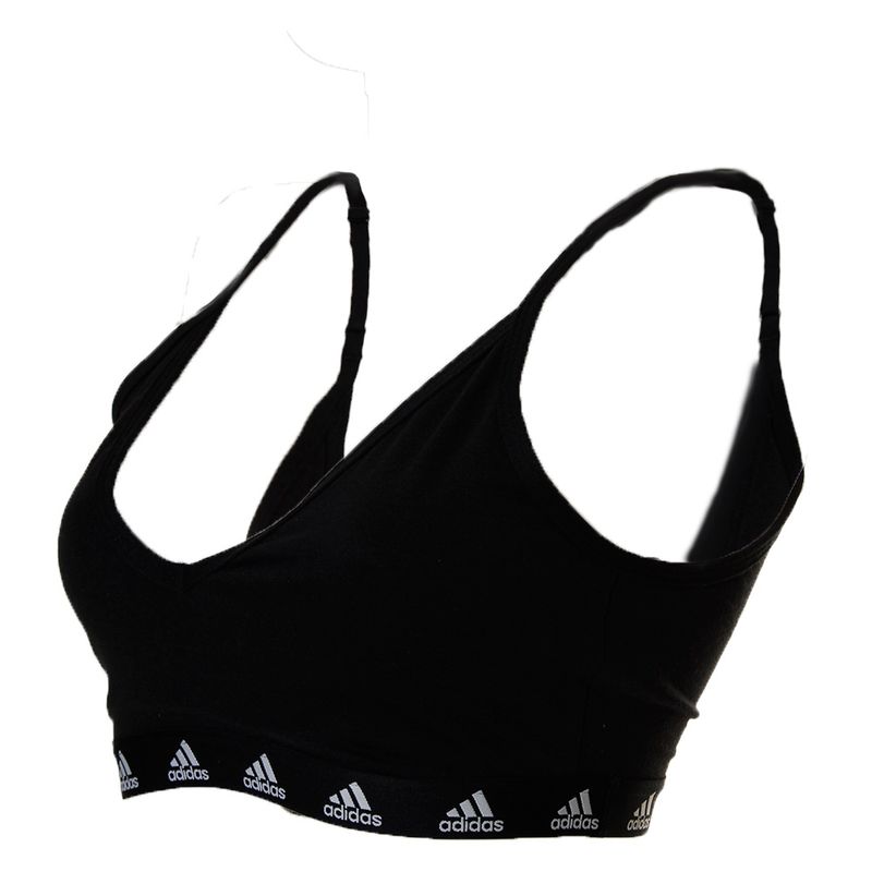 Top Adidas Pureb Ls Preto e Branco | Oscar