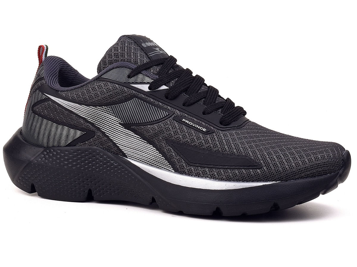 Tênis Diadora Province DFAR090 - Masculino - Cinza/Chumbo