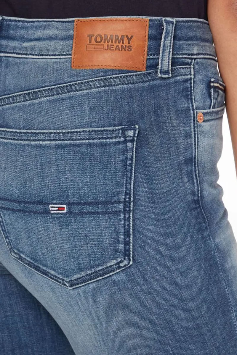 Calça Jeans Tommy Jeans Nora Skinny Bf1252 Azul | Oscar