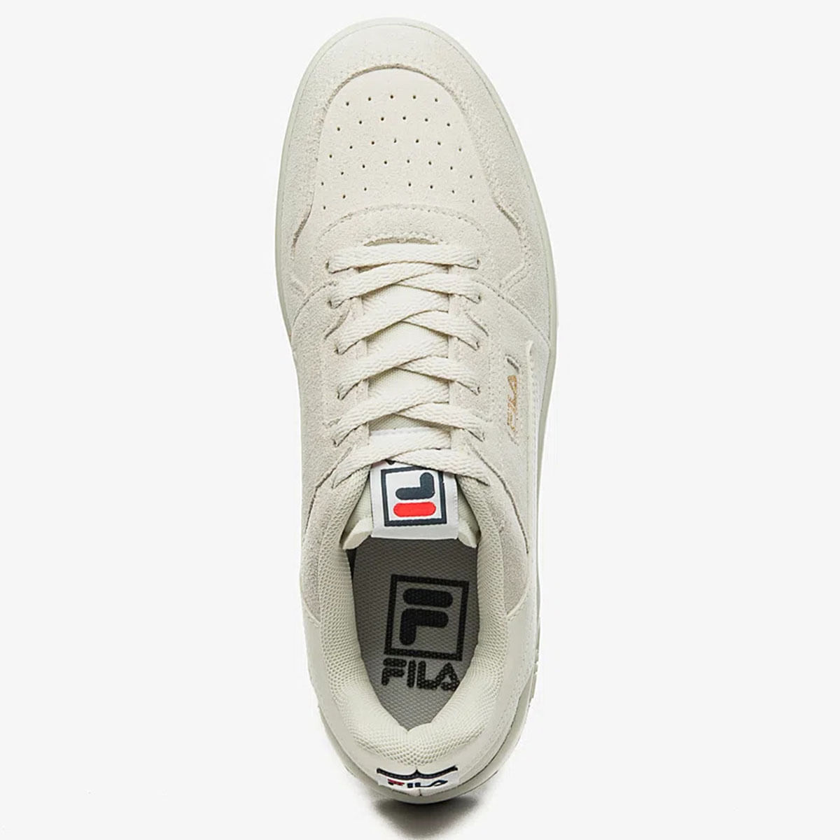 Tênis Fila Acd Classic Se Feminino - Branco e Dourado | Oscar