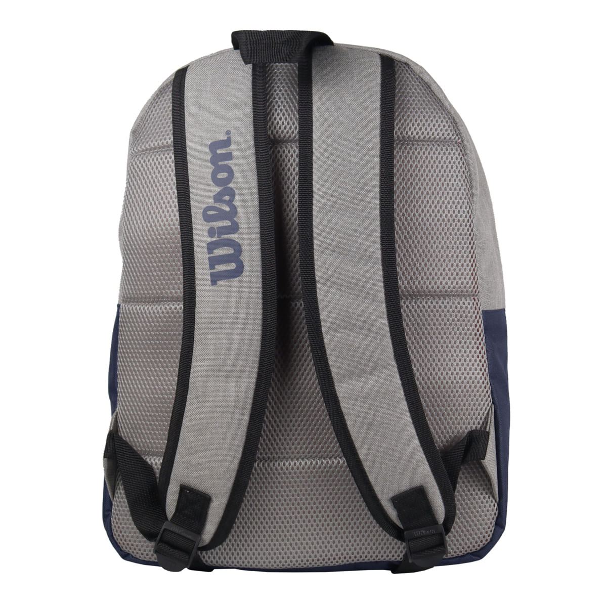 Mochila Wilson Tag Unissex - Cinza e Preto