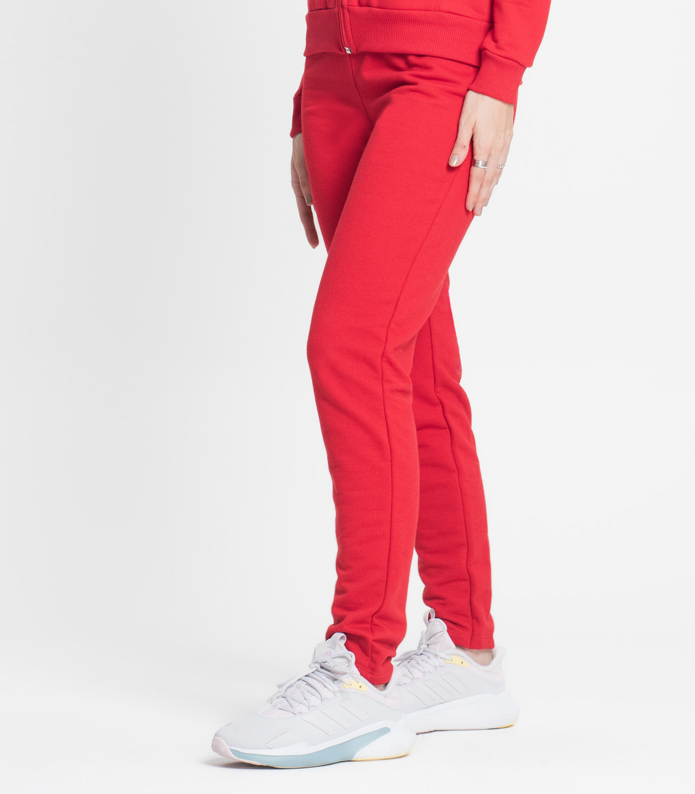 Calça Feminina Em Moletom Rovitex Vermelho | Oscar